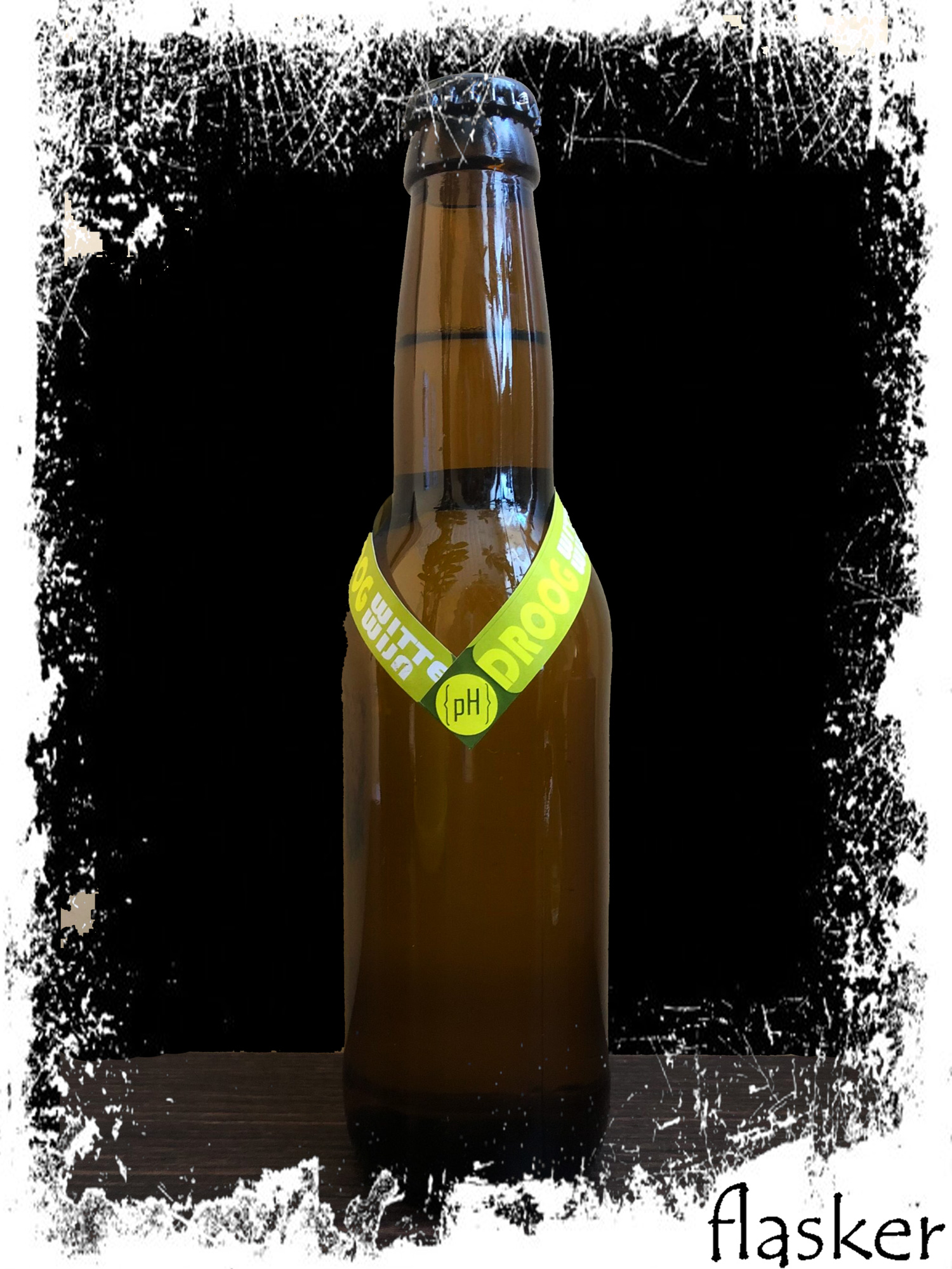 pH DROOG Witte Wijn 330ml – flasker