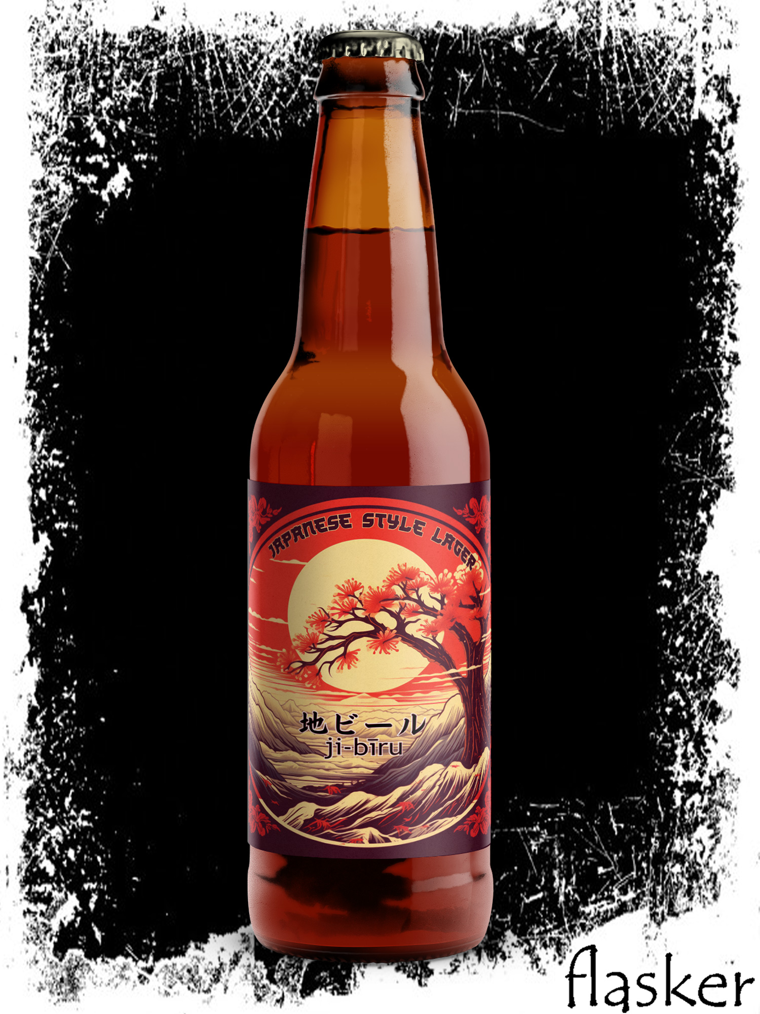 Japanese Style Lager 5% 330ml – flasker