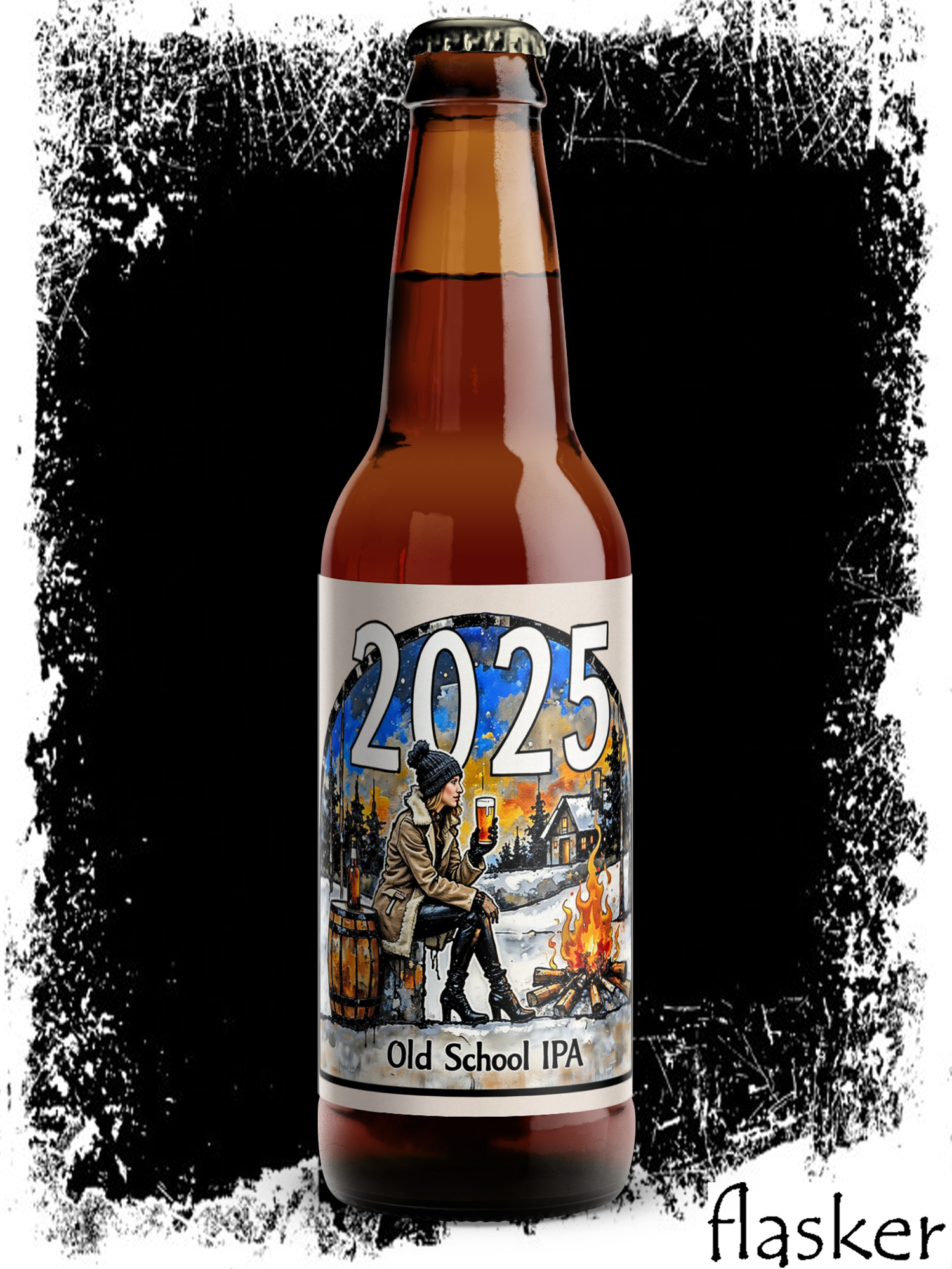 OLD SCHOOL IPA [2025] 330ml – flasker